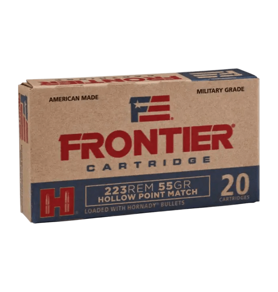 Hornady Frontier .223 Rem 55gr / 3,6g HP Match #FR140